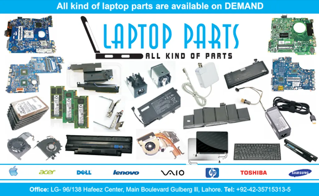 LaptopParts - Premium Quality Laptop Parts At Best Prices in Pakistan